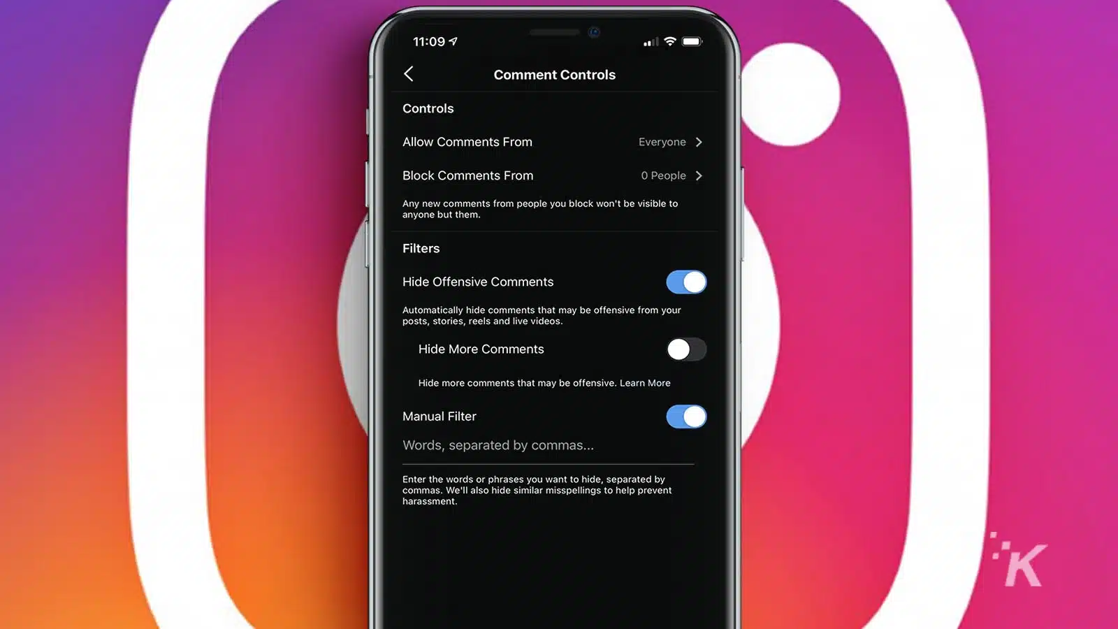 How to block words, phrases, and emojis on Instagram
