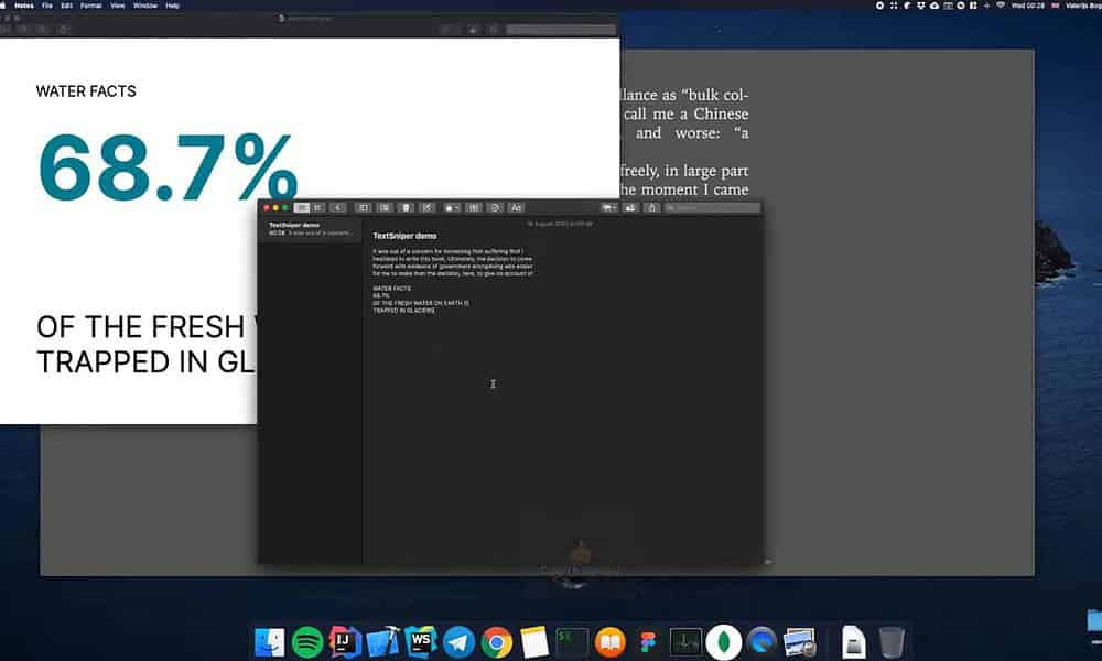 TextSniper makes copying any text as easy as taking a screenshot