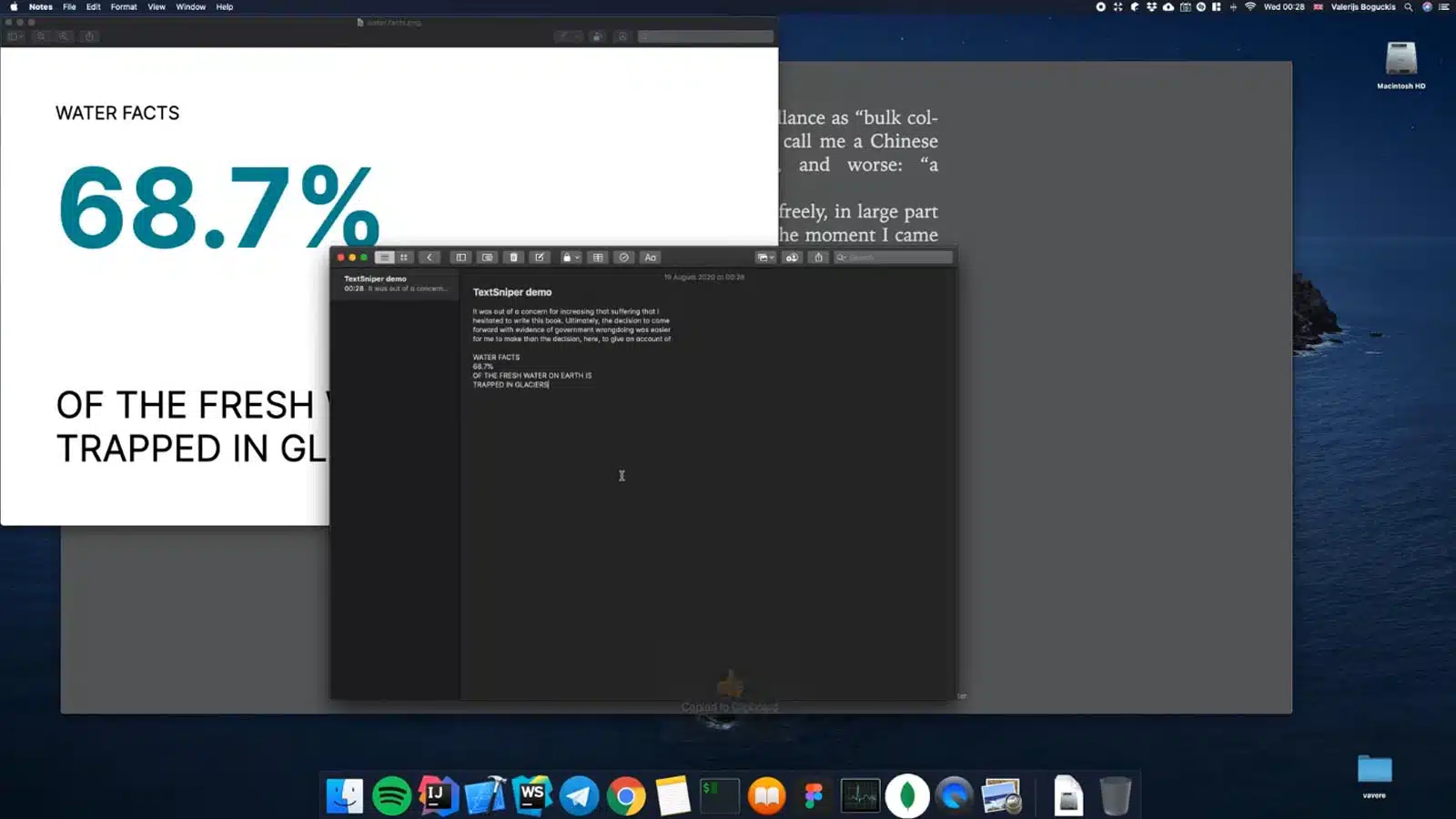 TextSniper makes copying any text as easy as taking a screenshot
