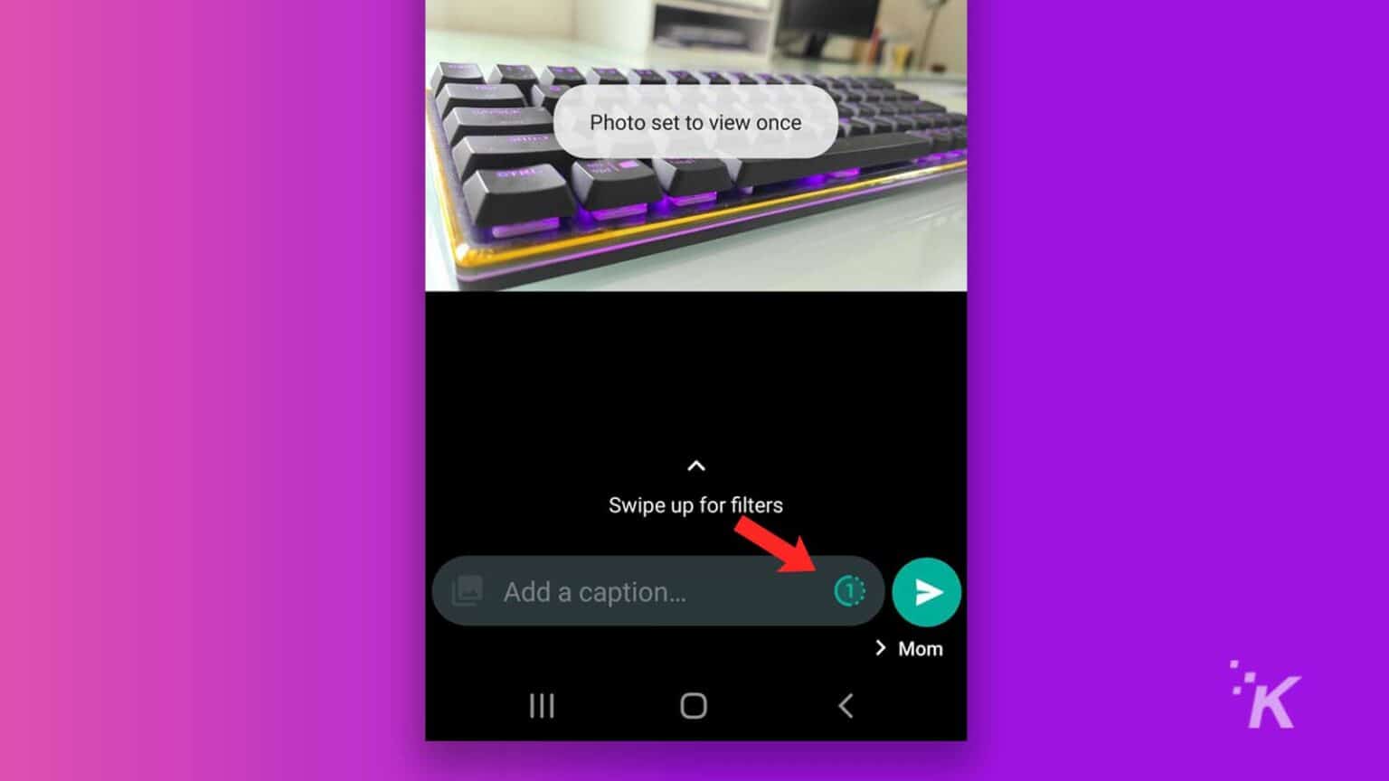 How to send View Once photos and videos on WhatsApp