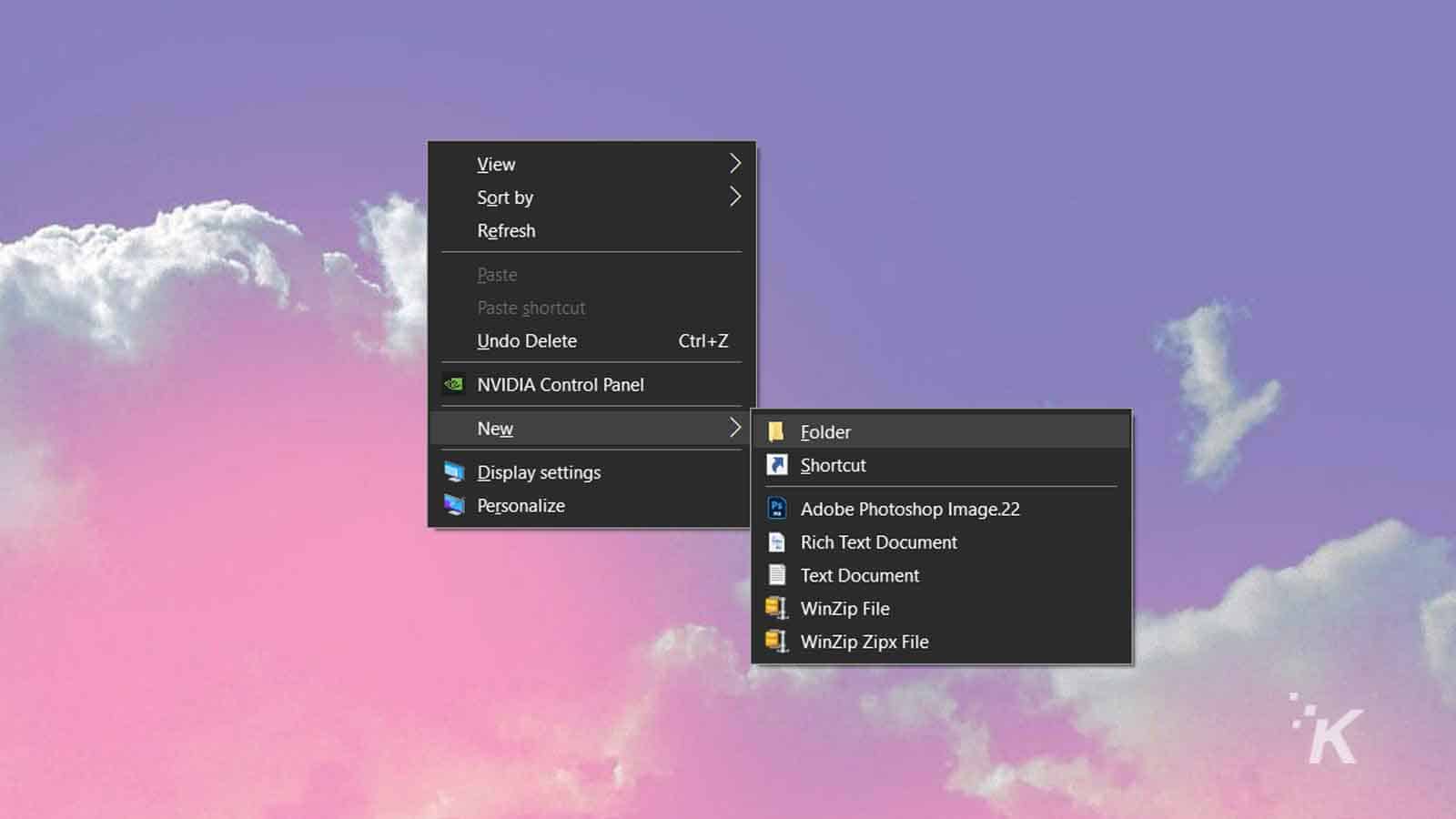 How to enable the god mode menu in Windows 10 and 11