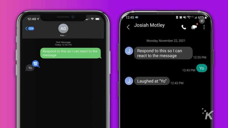 iMessage reactions are officially rolling out to Google Messages