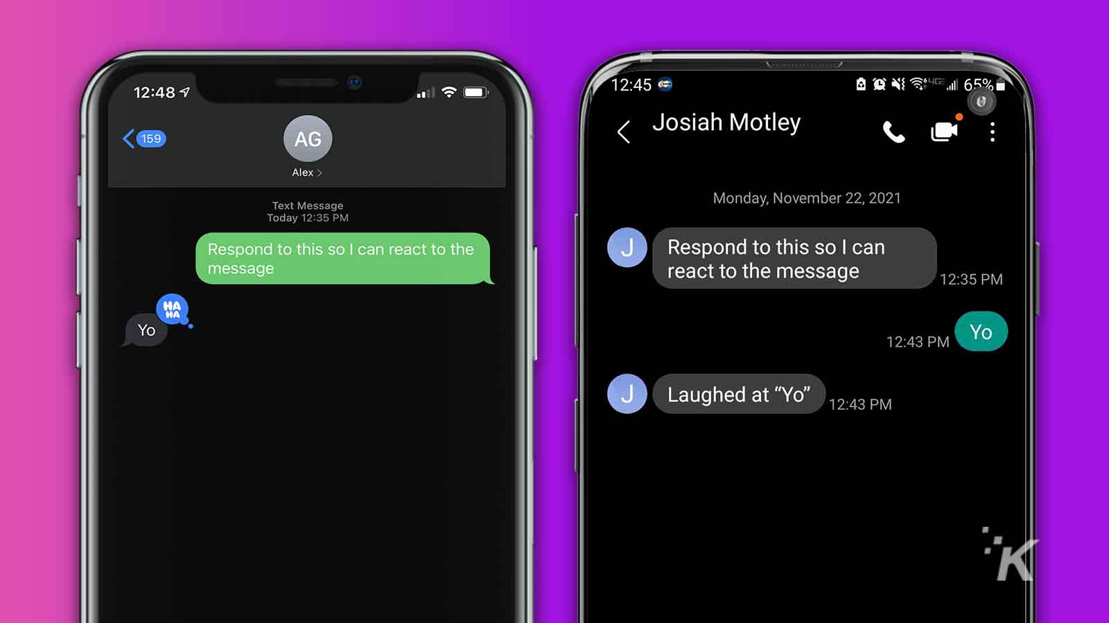 IMessage Reactions Are Officially Rolling Out To Google Messages