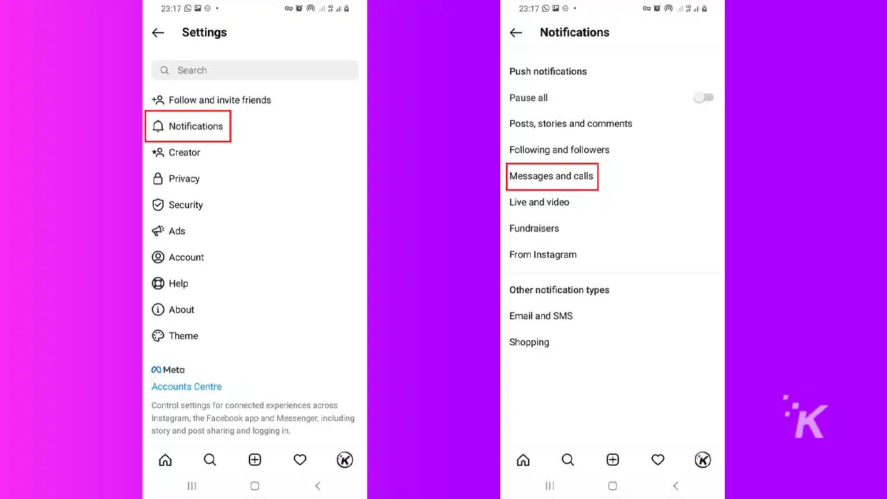 How to block message requests on Instagram