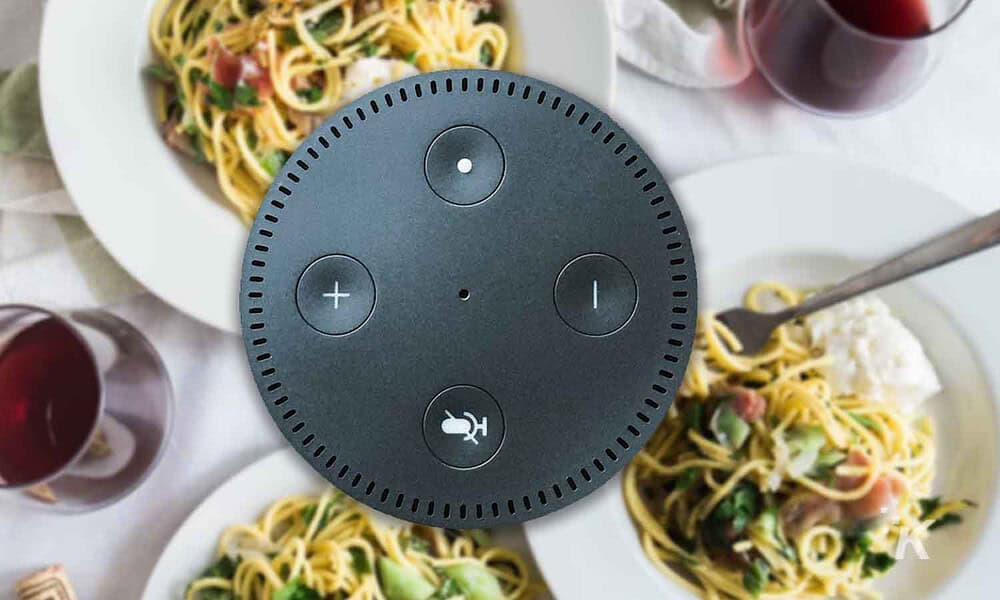 Alexa can now tell you what to eat for dinner