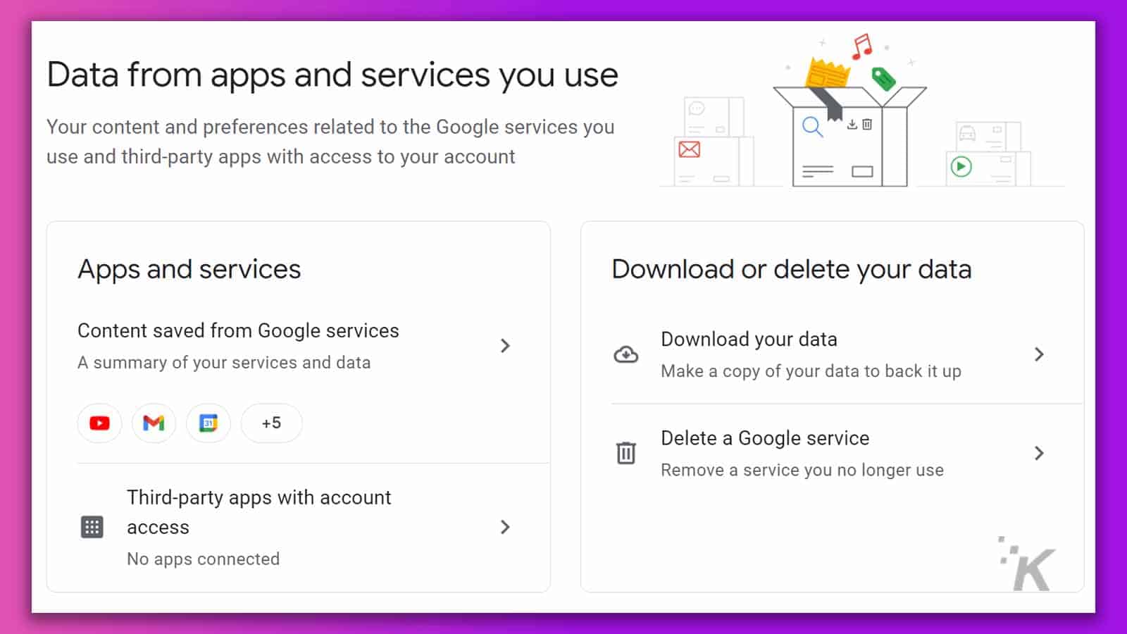 How to delete your Gmail account
