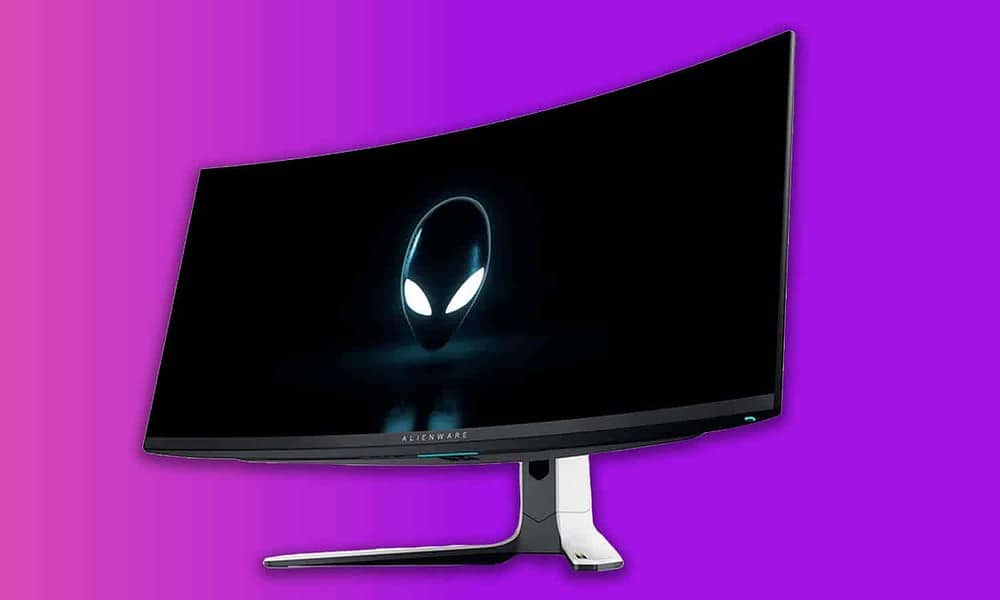 This new Alienware monitor has a 34-inch curved QD-OLED panel