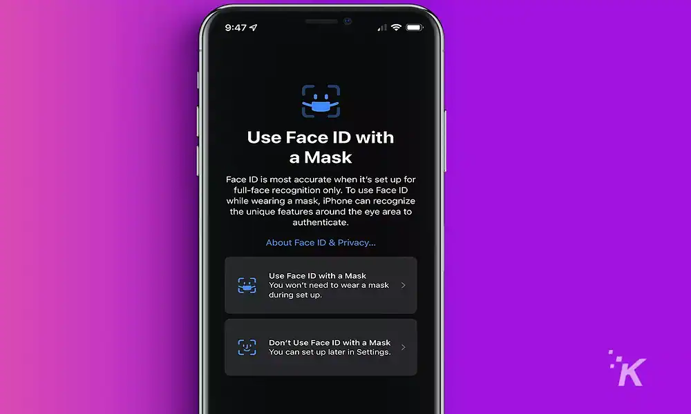 You can now use Face ID while wearing a mask - here's how
