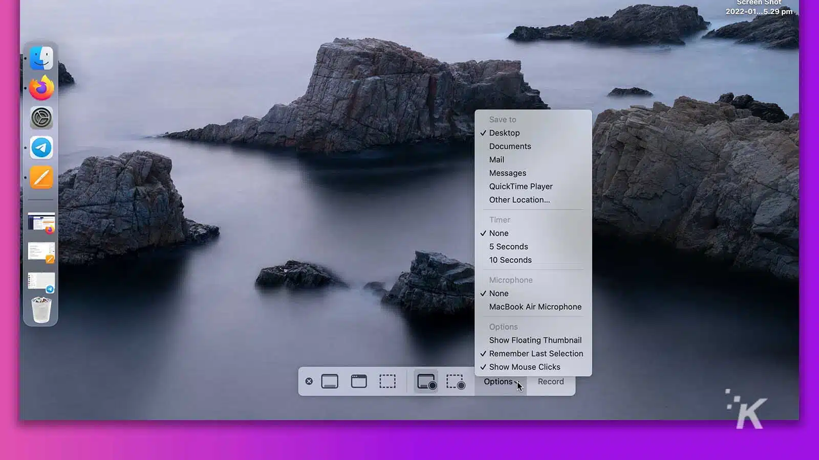 How to quickly record your Mac's screen