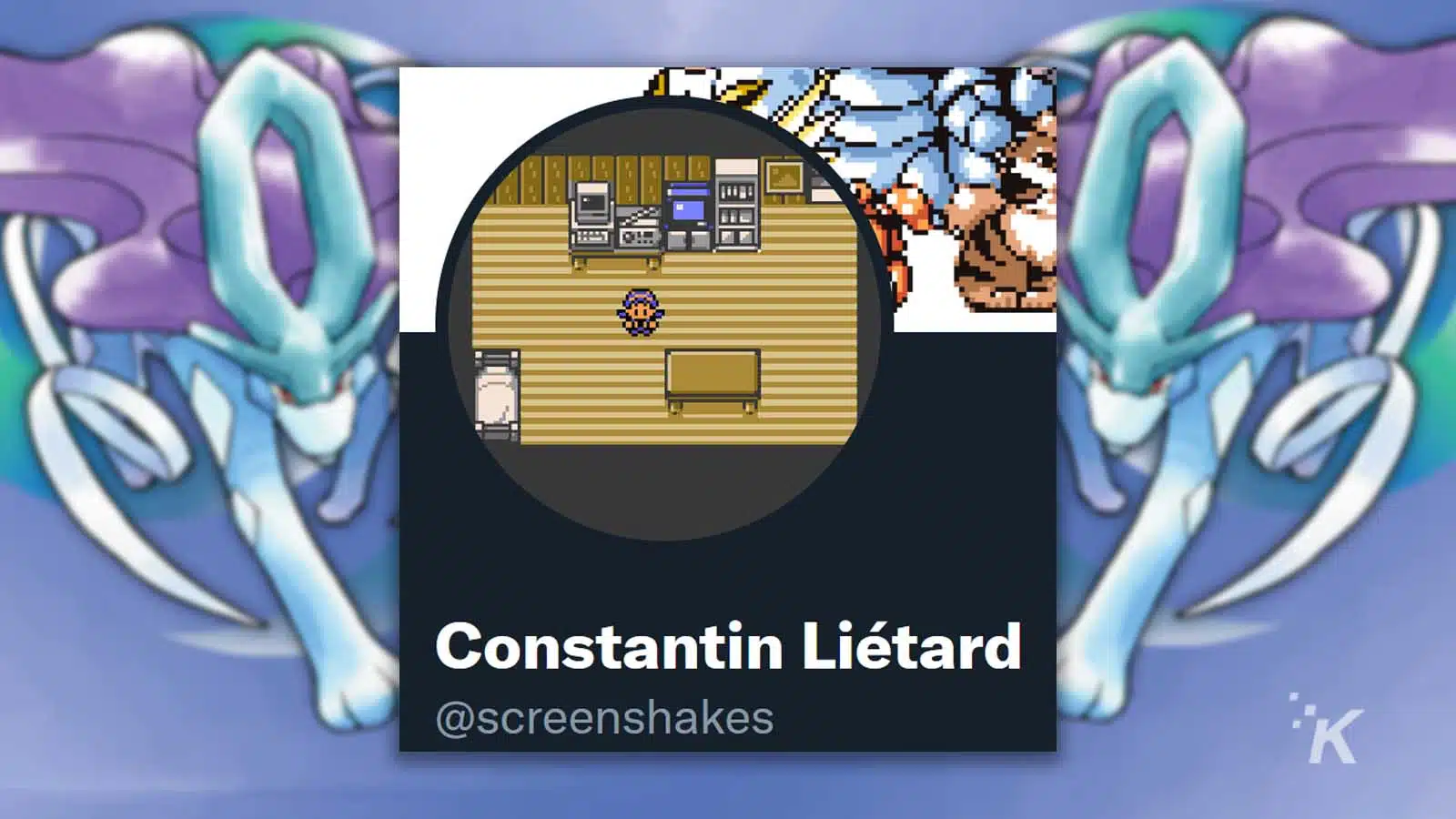 You can now play Pokémon Crystal through this Twitter user's avatar