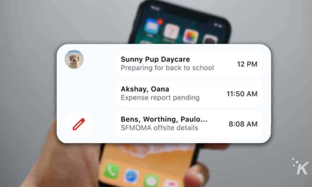 The new Gmail widget for iPhone looks like it will actually be useful