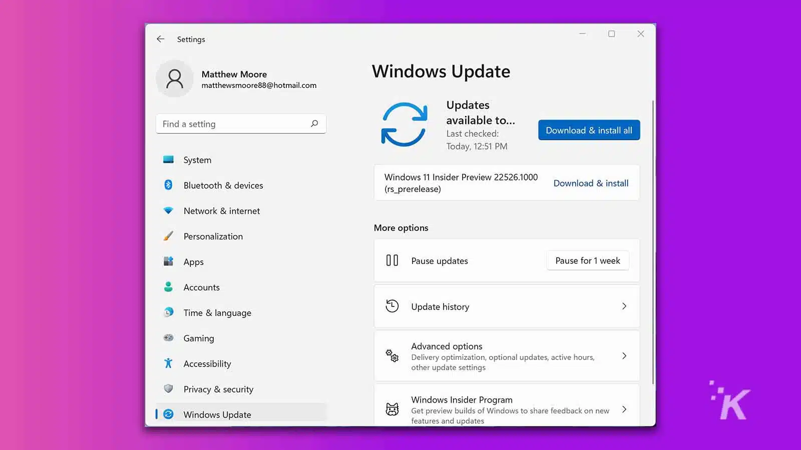 How to uninstall Windows 11 updates