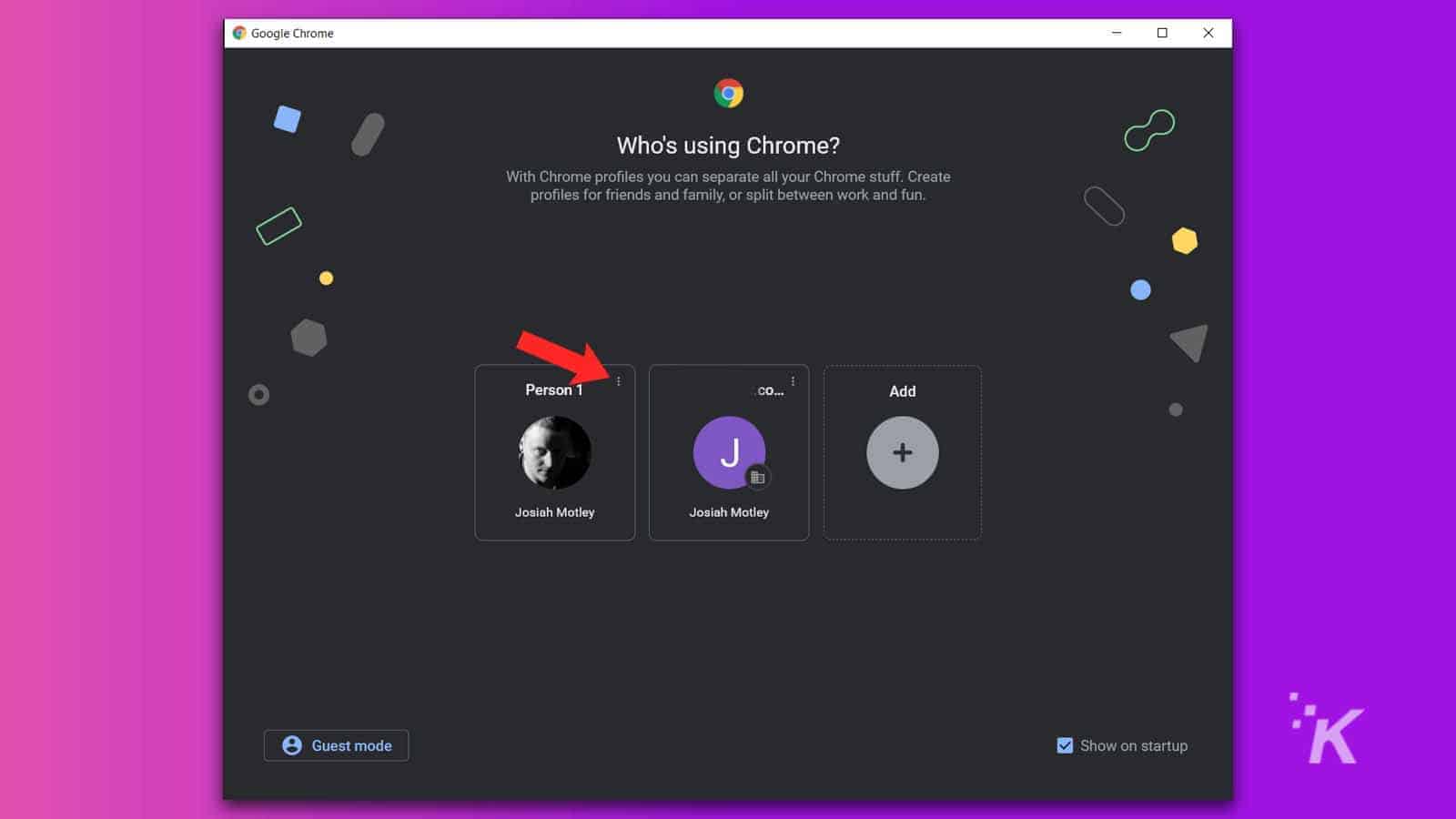 Google Chrome profiles: How to use, edit, and delete them