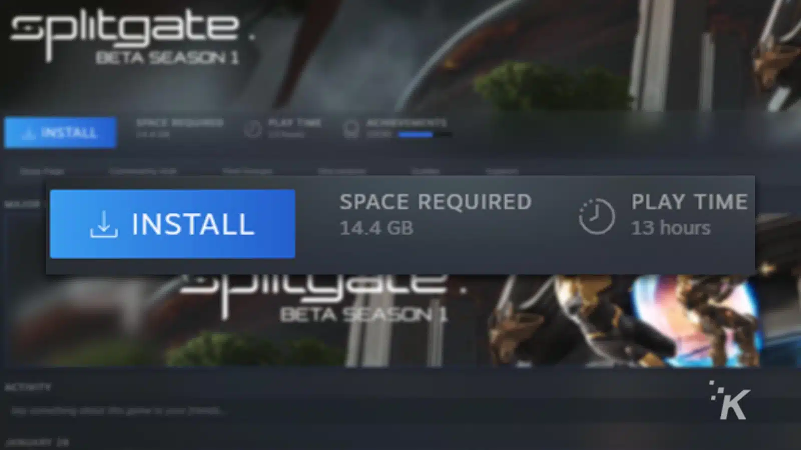 How to check how much space a Steam game needs