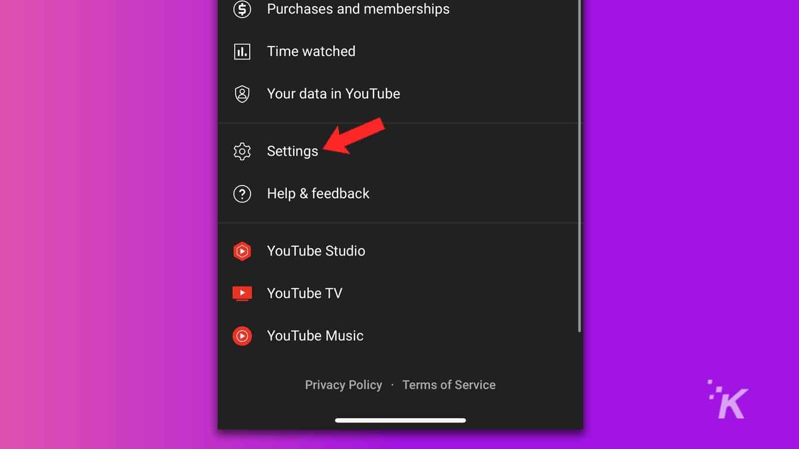 How to turn on YouTube dark mode