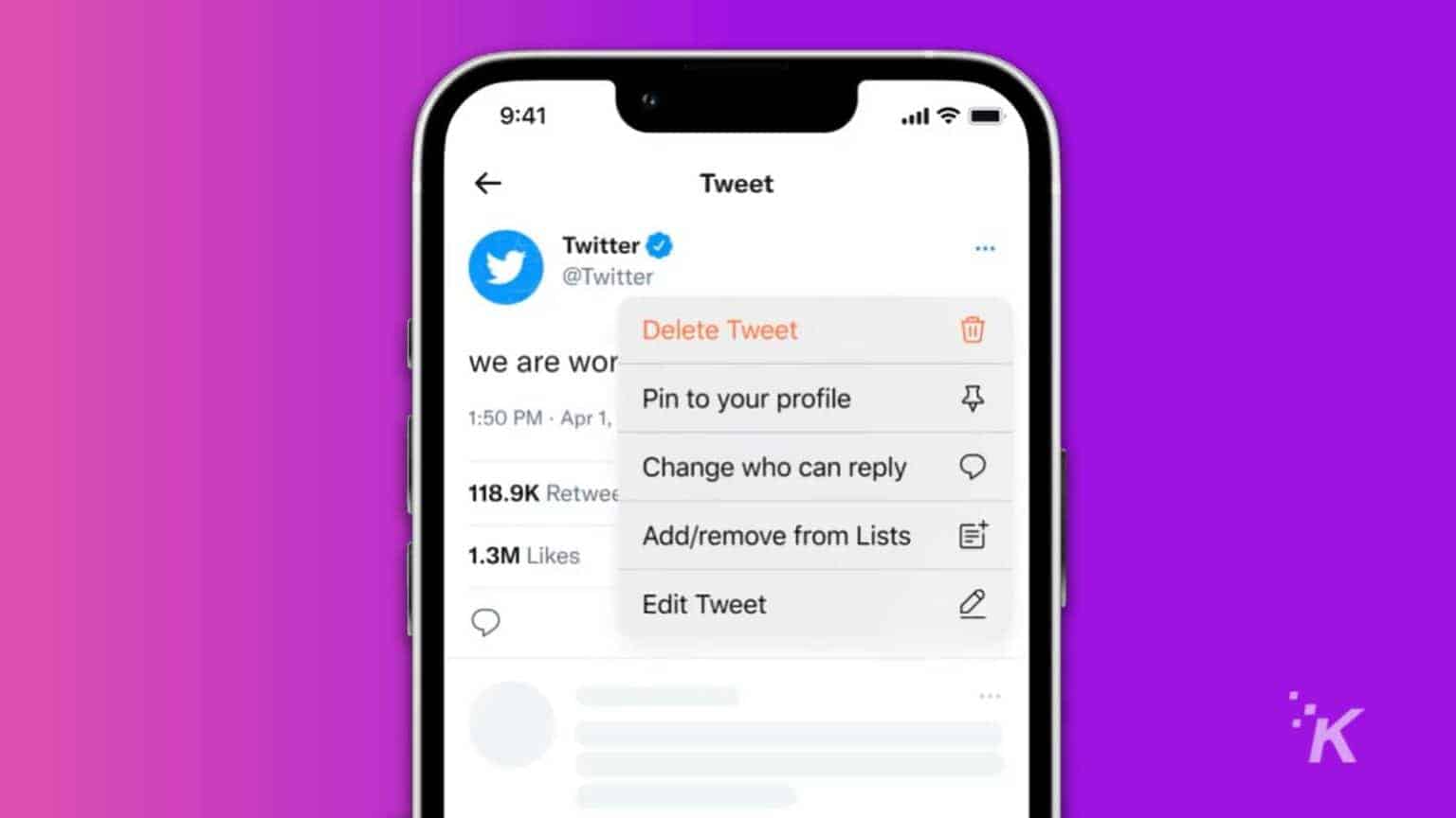 Twitter is actually working on an edit button
