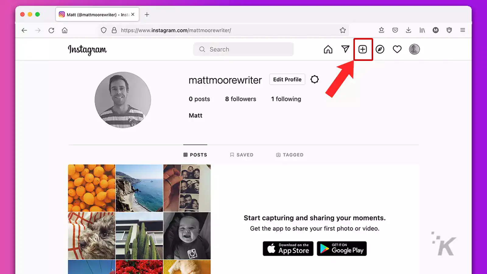 How to post on Instagram from a desktop