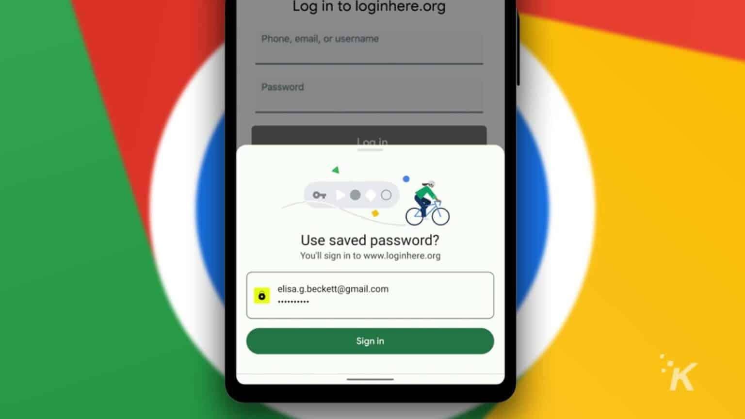 Chrome's password manager now looks and works better