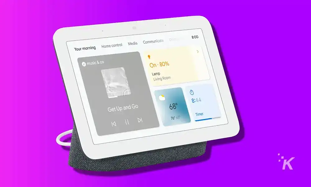 Google's Nest Hub 7" smart display is $45 off right now at Best Buy