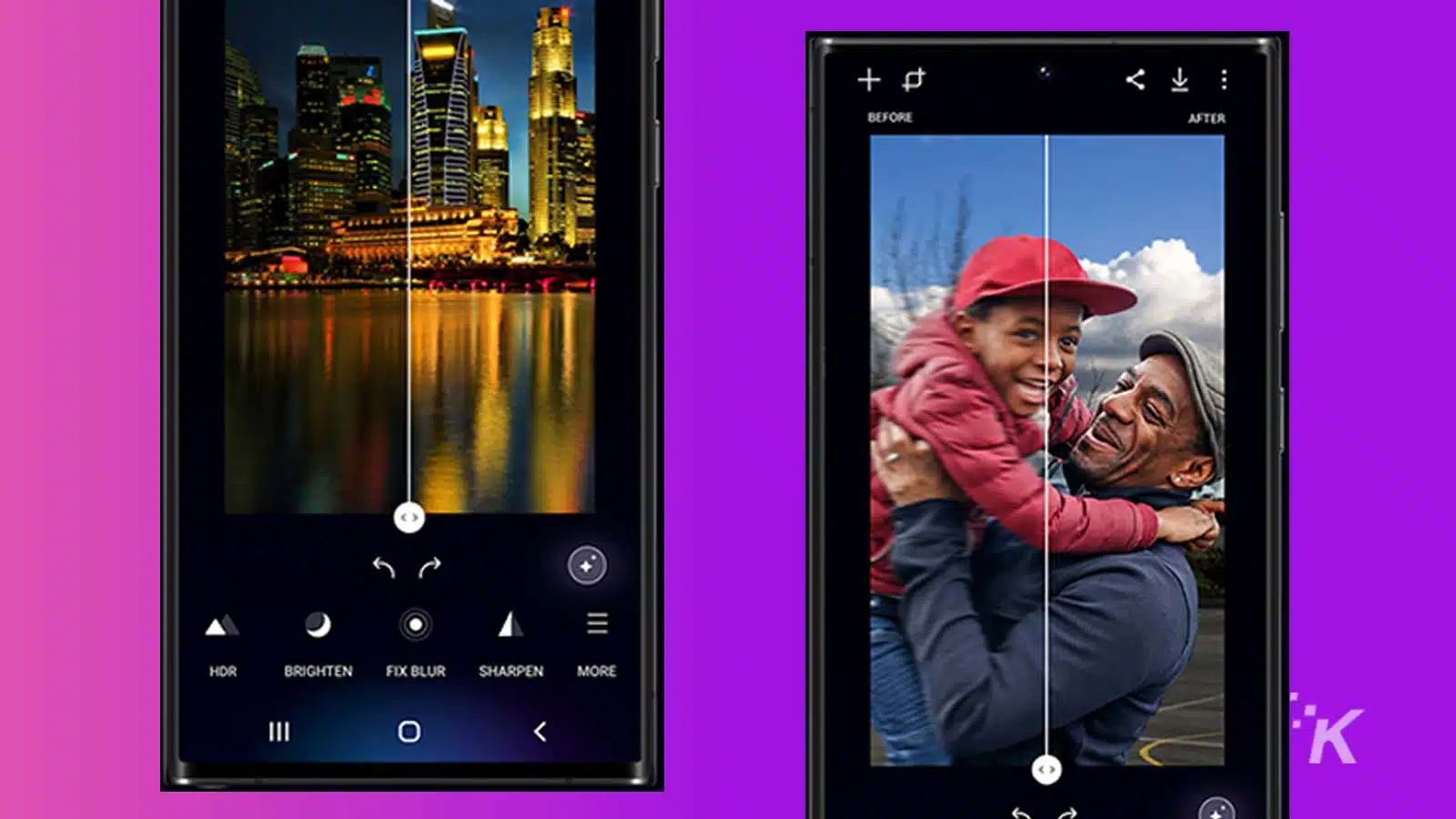 Samsung's Galaxy Enhance-X app uses AI to optimize your photos