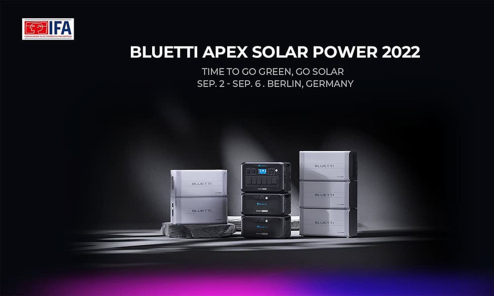 BLUETTI launches three powerful power stations ahead of IFA 2022 ...
