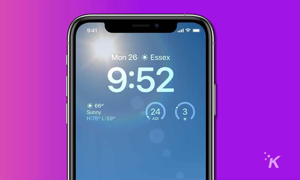 How To Set Up A Dynamic Weather Lock Screen Wallpaper In IOS 16 ...