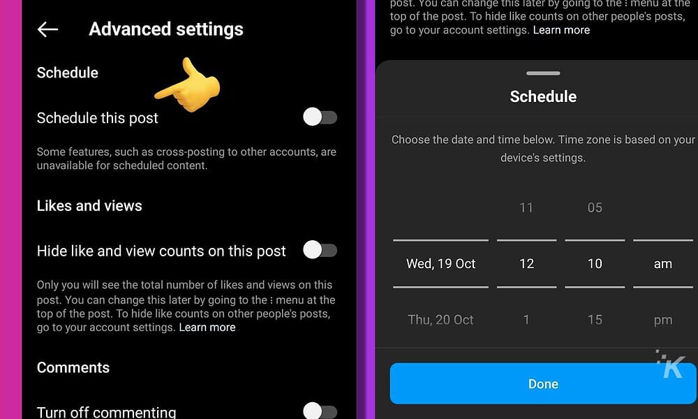 Instagram could soon let you schedule posts and Reels | KnowTechie
