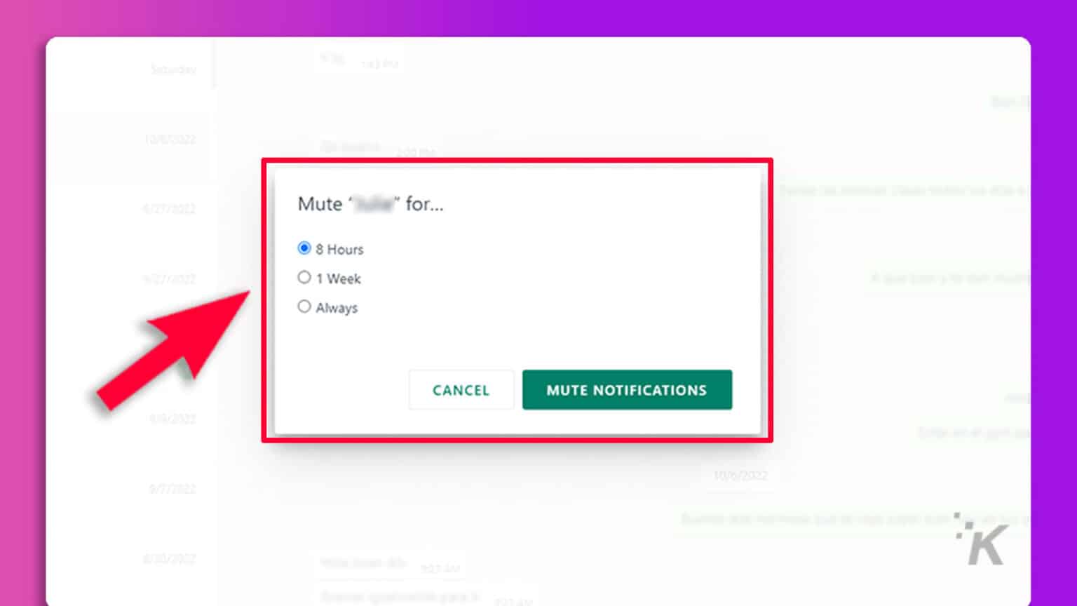 How to mute WhatsApp notification sounds