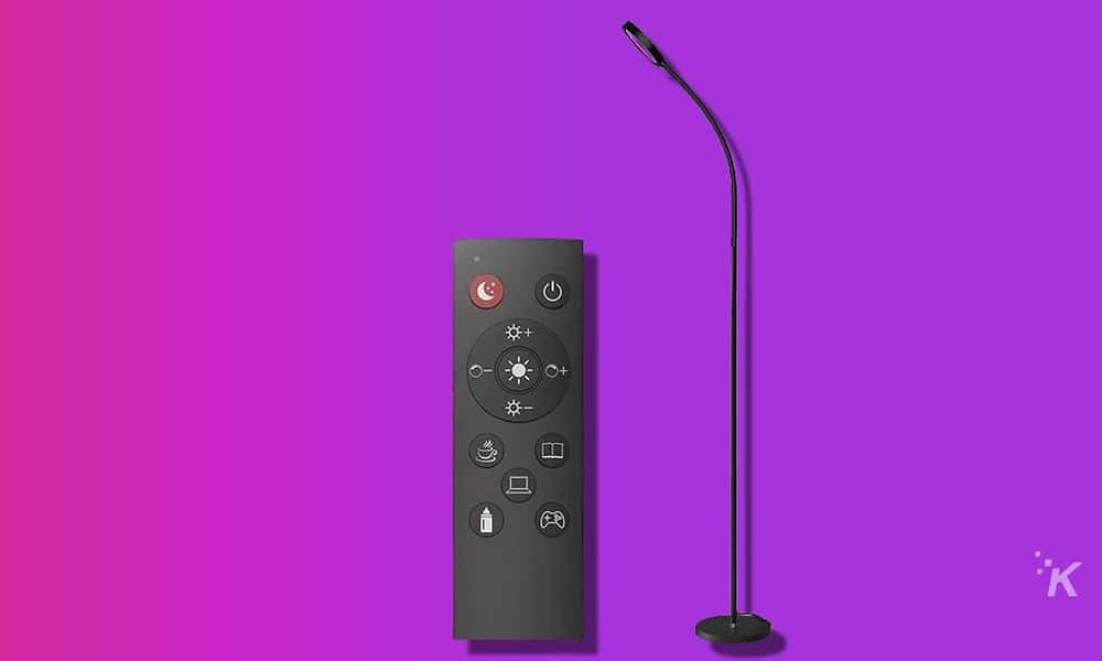 Walmart deal drops this touch-panel floor lamp down to $36 | KnowTechie