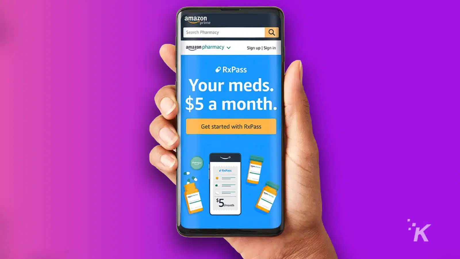Amazon reveals $5 prescription subscription with free meds | KnowTechie