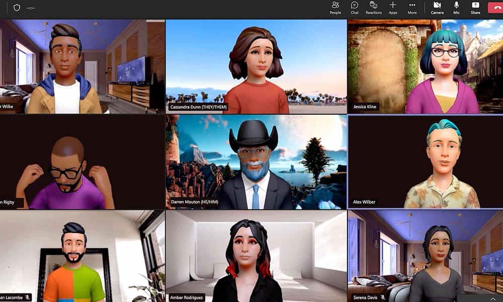 Microsoft Teams will let you attend meetings as a 3D avatar | KnowTechie