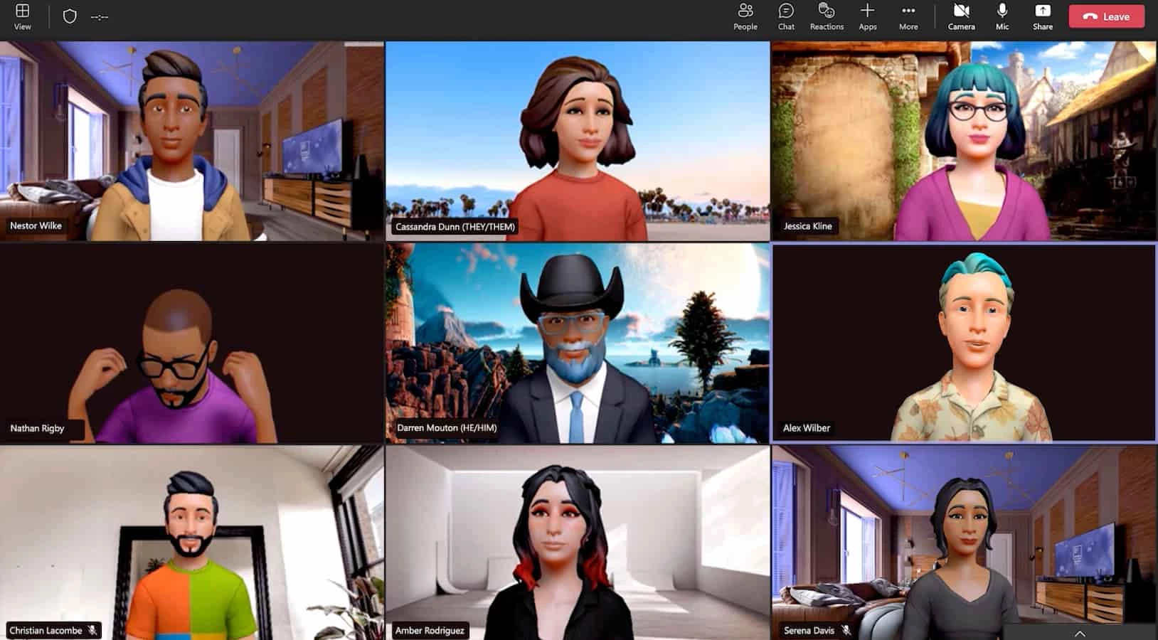 Microsoft Teams will let you attend meetings as a 3D avatar | KnowTechie