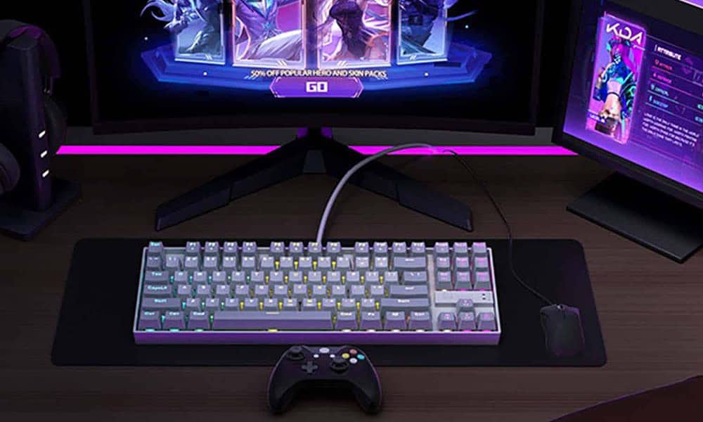 This mechanical keyboard has a 5-port hub built right into it - TrendRadars