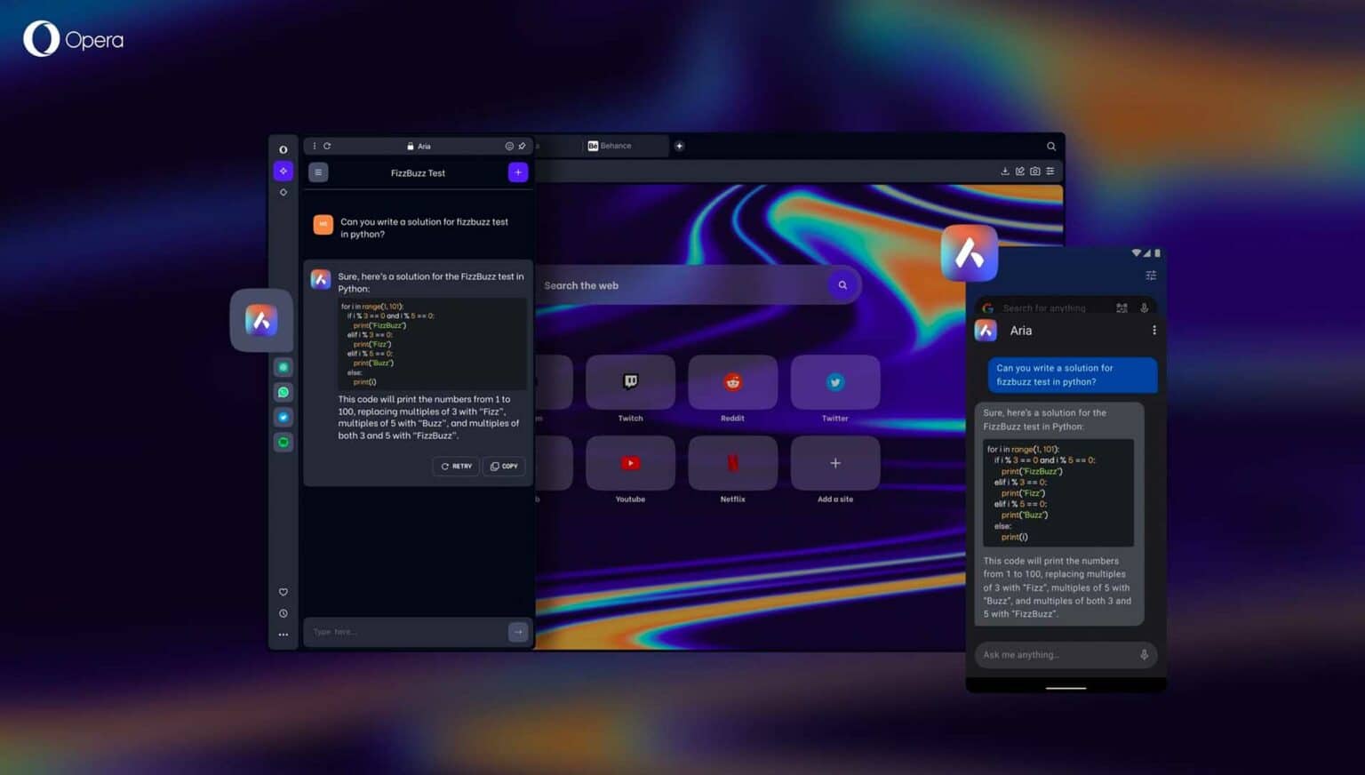 Opera adds ChatGPT-powered AI panel in its newest browser | KnowTechie