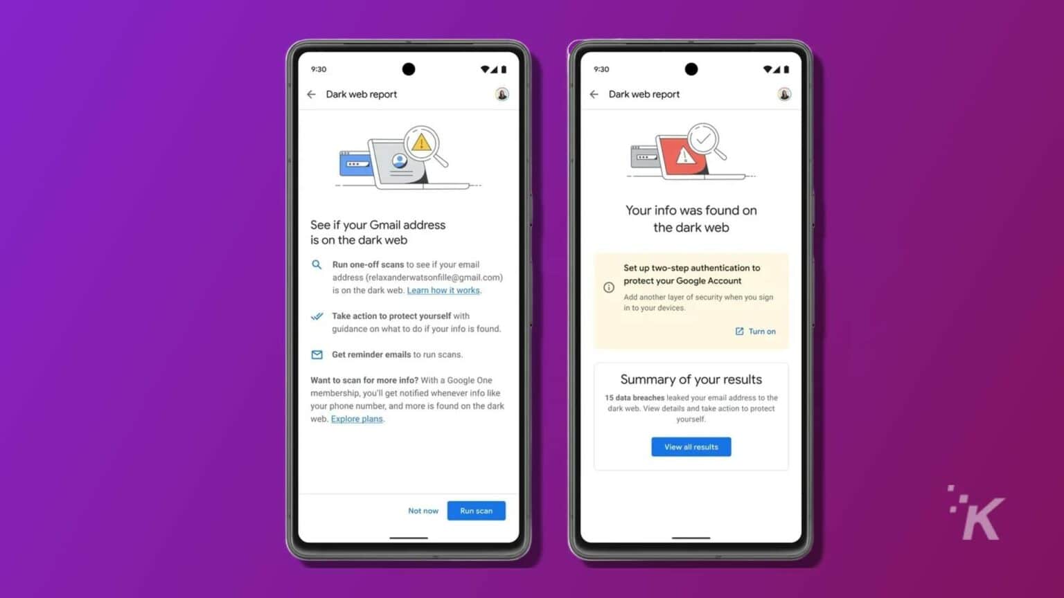 Google rolls out dark web monitoring to all Gmail users | KnowTechie