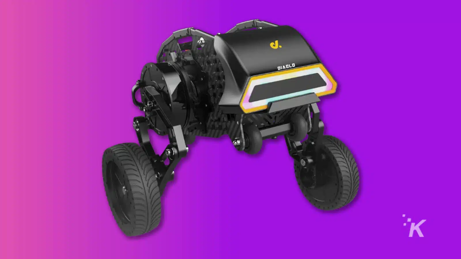 Diablo: The revolutionary direct drive self balancing wheeled leg robot