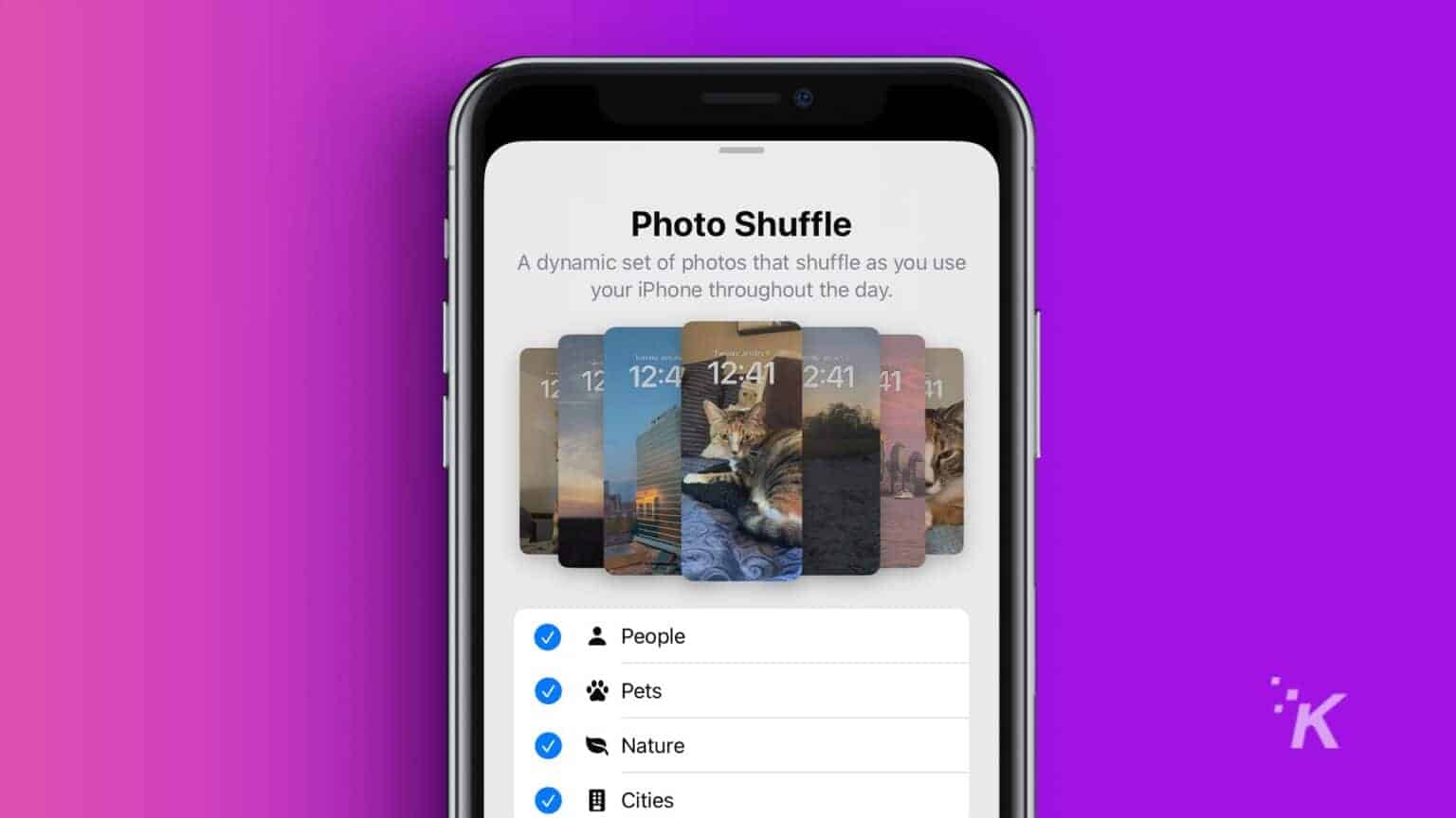 How to turn your iPhone lock screen into a rotating art gallery ...