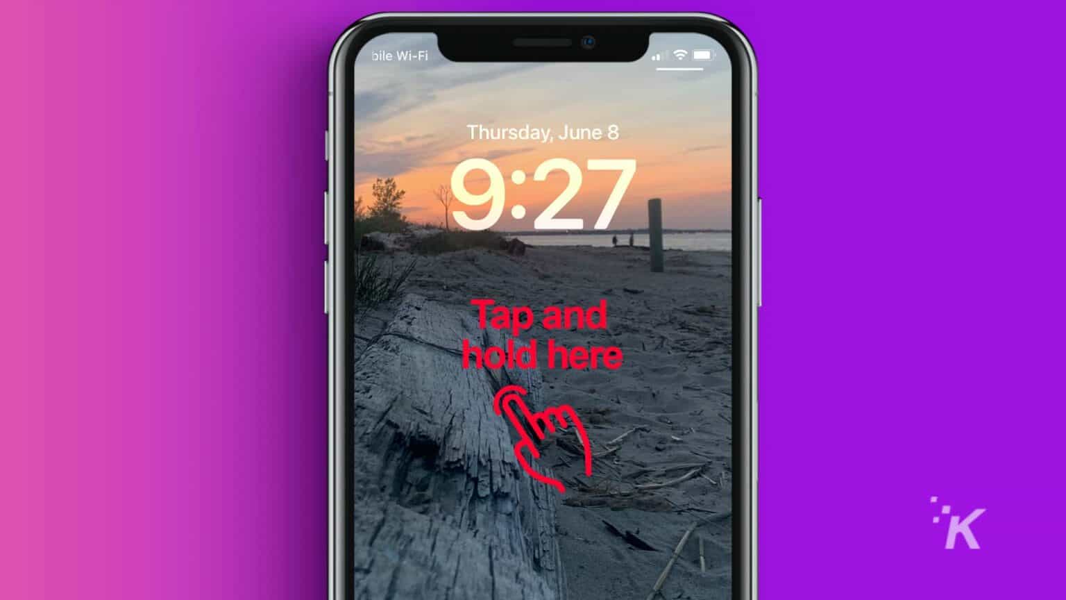 How to turn your iPhone lock screen into a rotating art gallery | KnowTechie