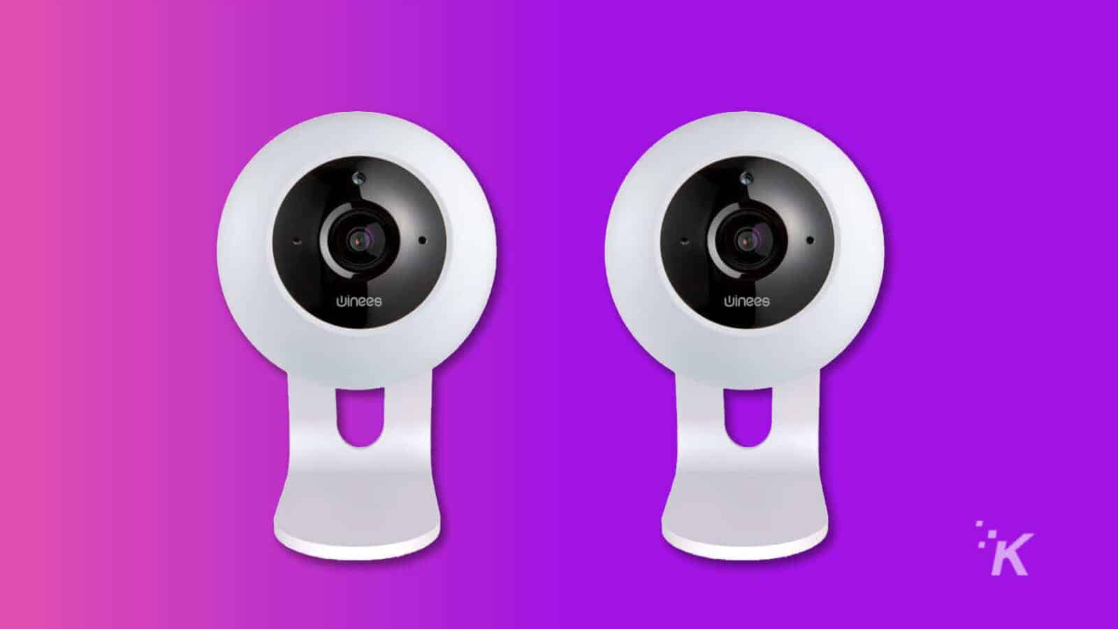 Get 2 AiDot Winees M2 Pro indoor security cameras for the price of 1