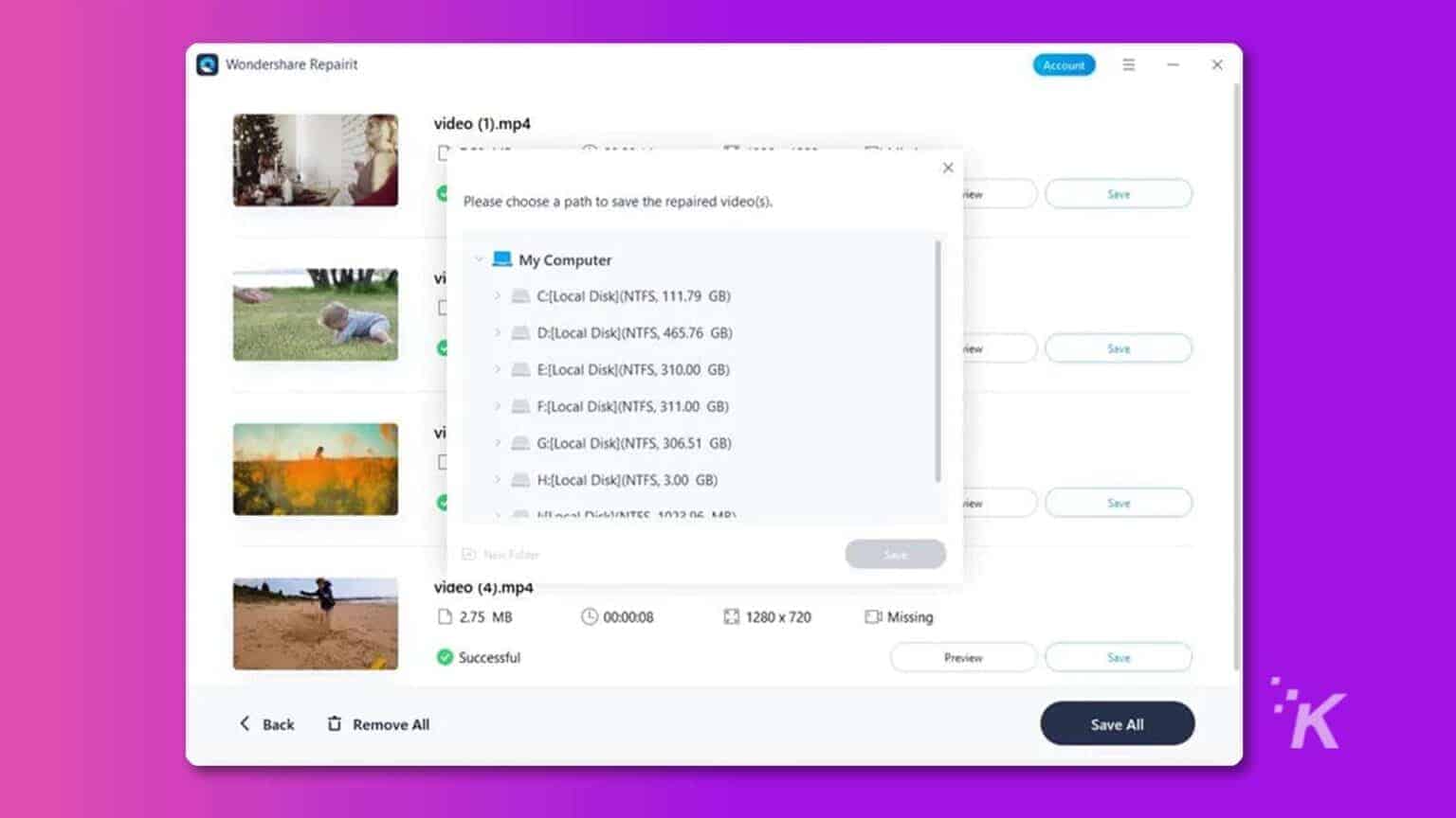 How to fix video black screen problem when playing a video