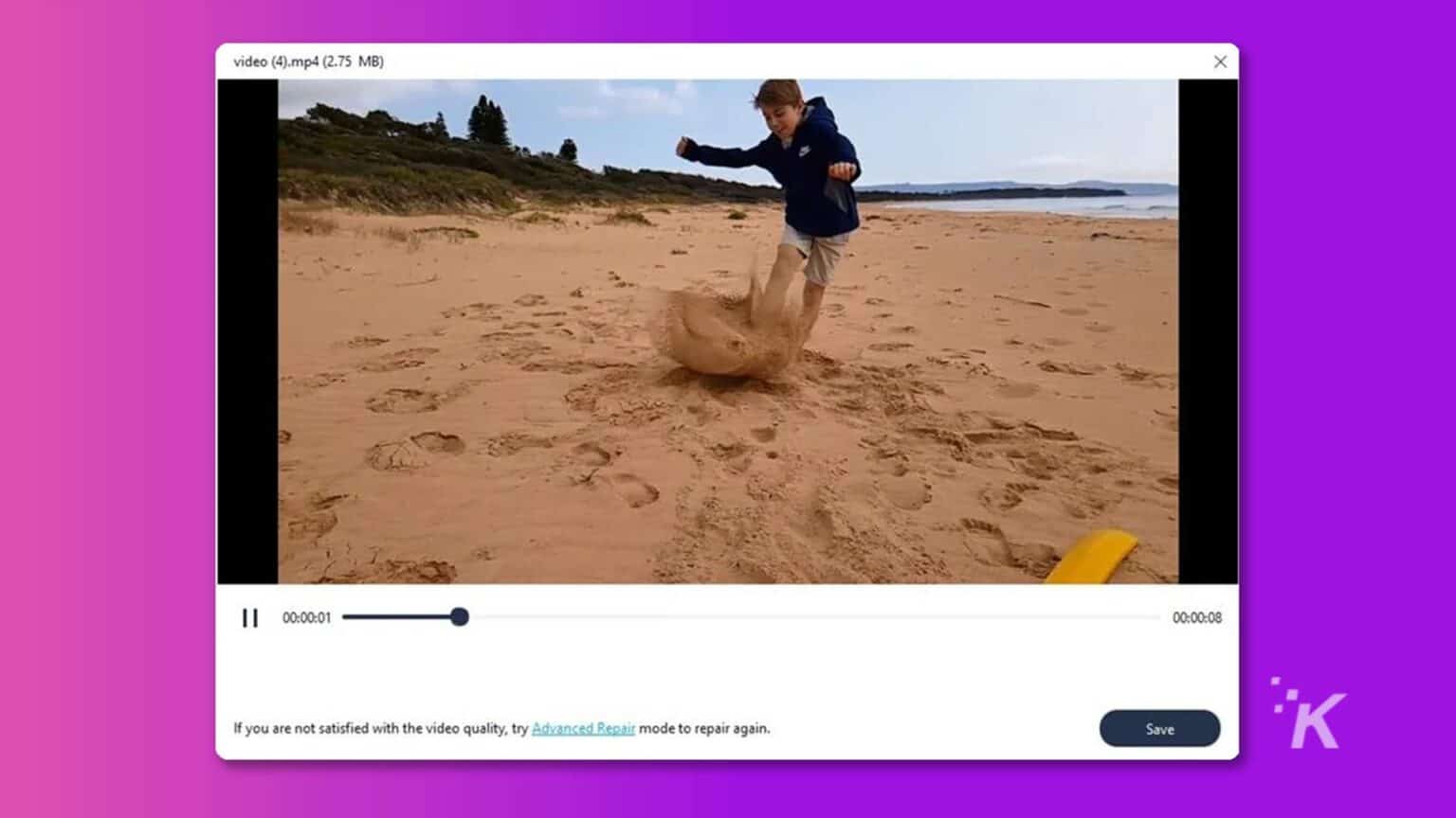 How to fix video black screen problem when playing a video