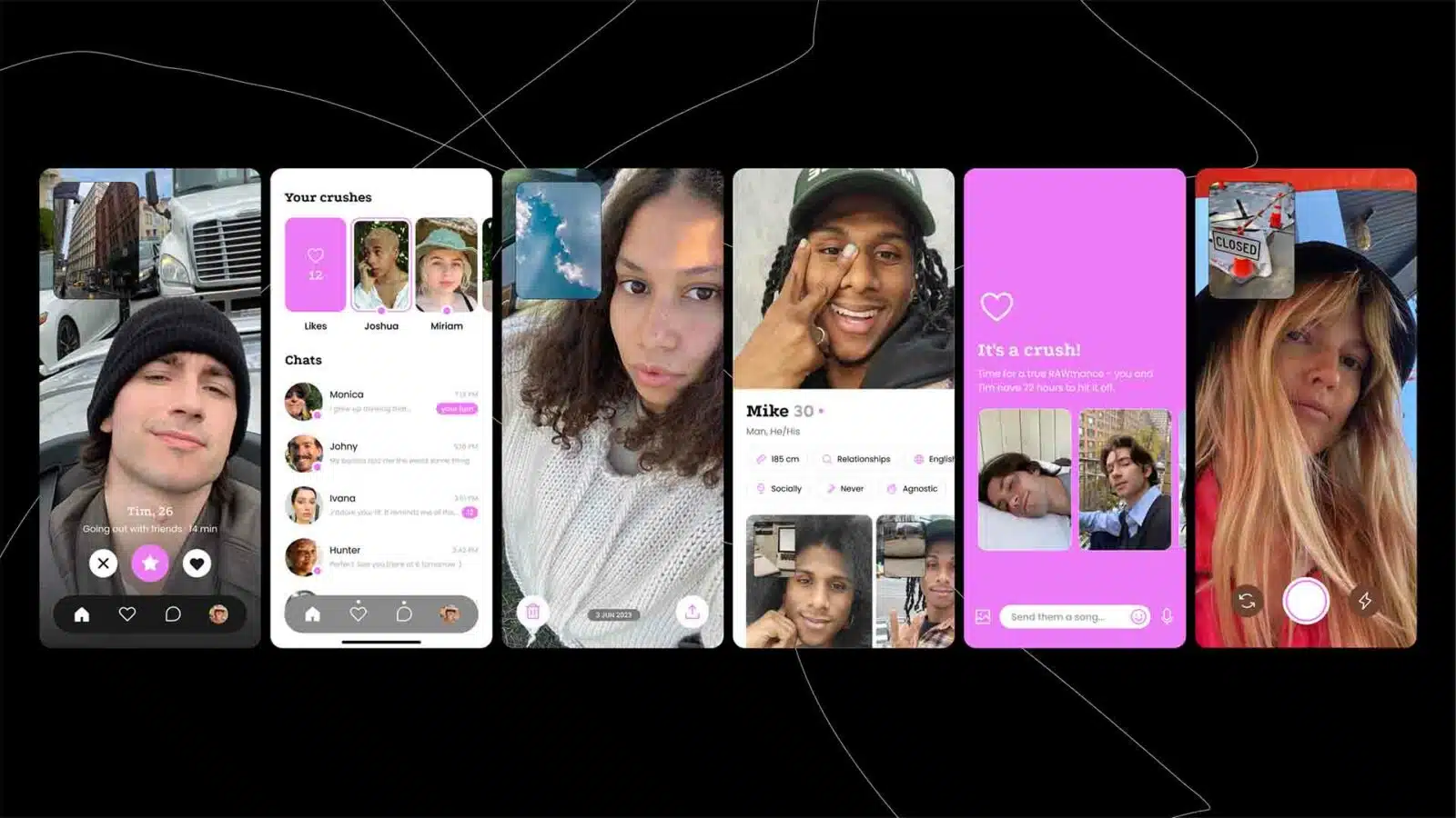 RAW: a new dating app to meet your first love again