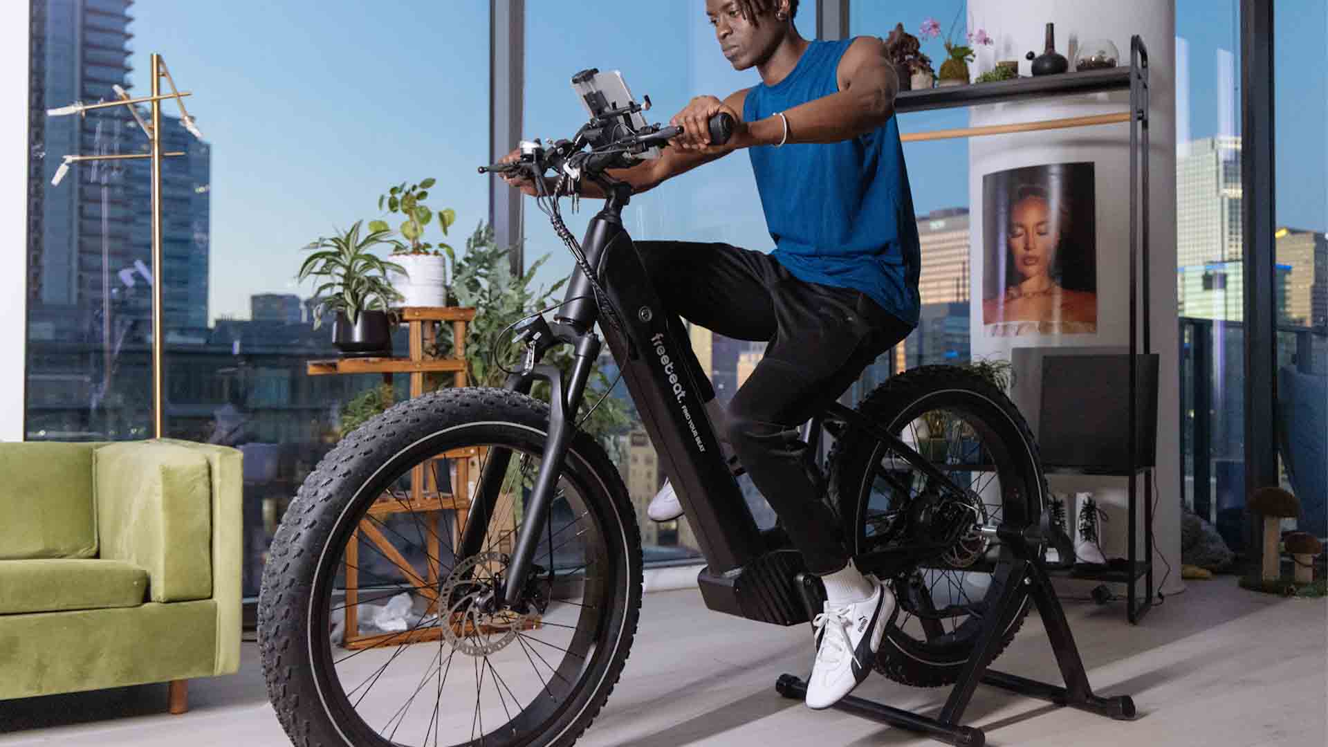 freebeat MorphRover eBike: Fat tires, power, & smart energy charging ...