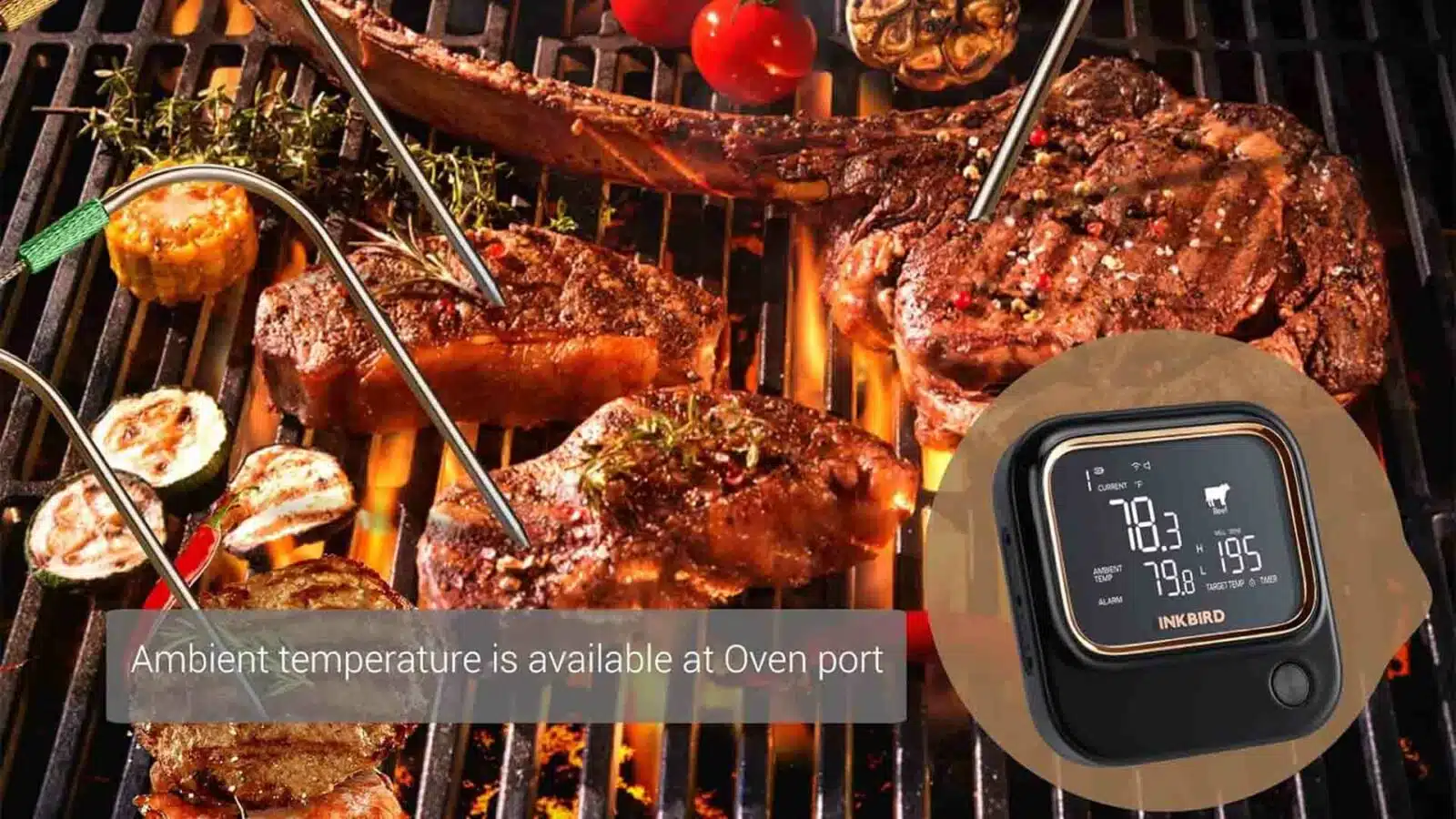 INKBIRD Smart BBQ Thermometer: Precision grilling at your fingertips ...