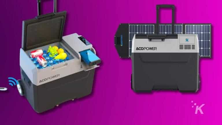 This portable cooler is solar powered, fits 53 cans, and 40% off ...