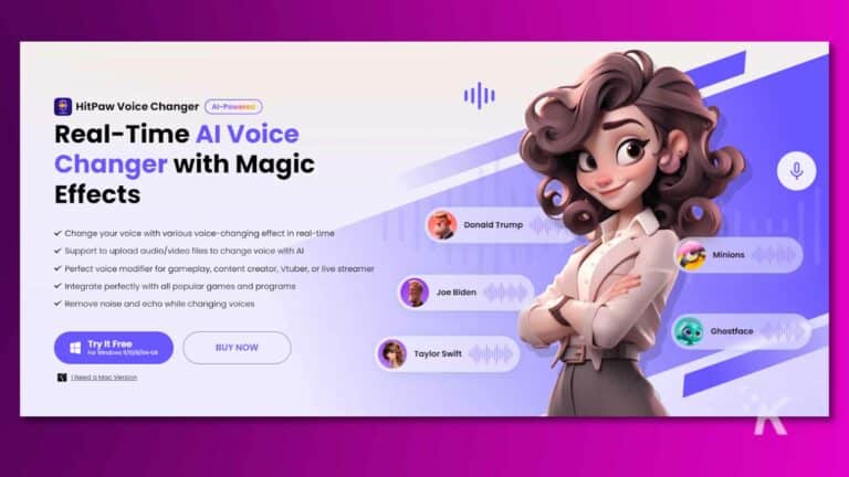 5 best AI voice changer tools in 2023 | KnowTechie
