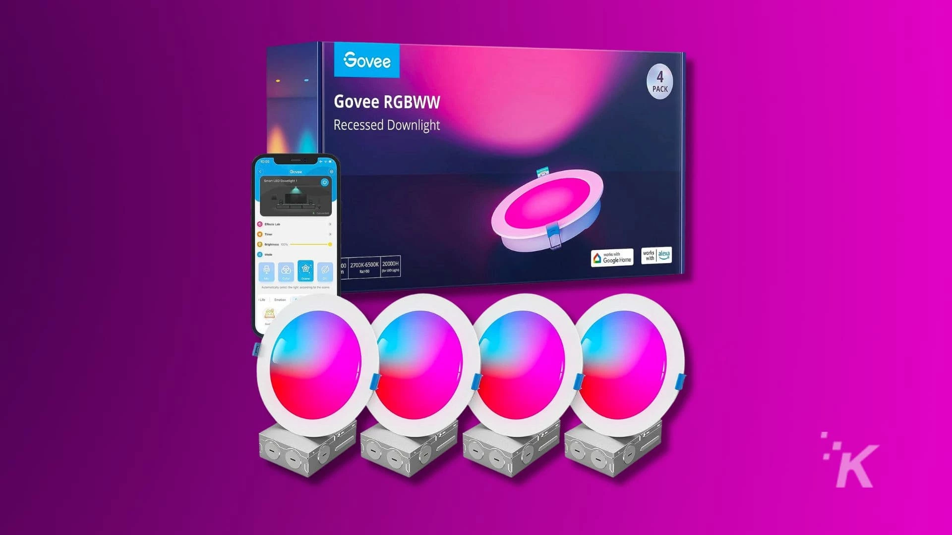 Shine on with 40% off Govee smart recessed lights, now $79.99 | KnowTechie