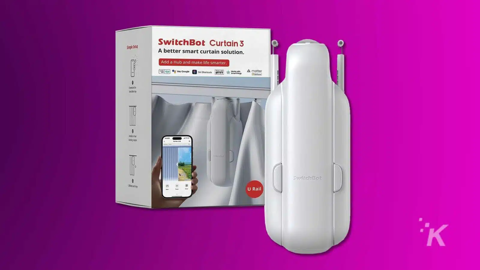 SwitchBot's Curtain 3 is now more powerful & quieter than before | KnowTechie