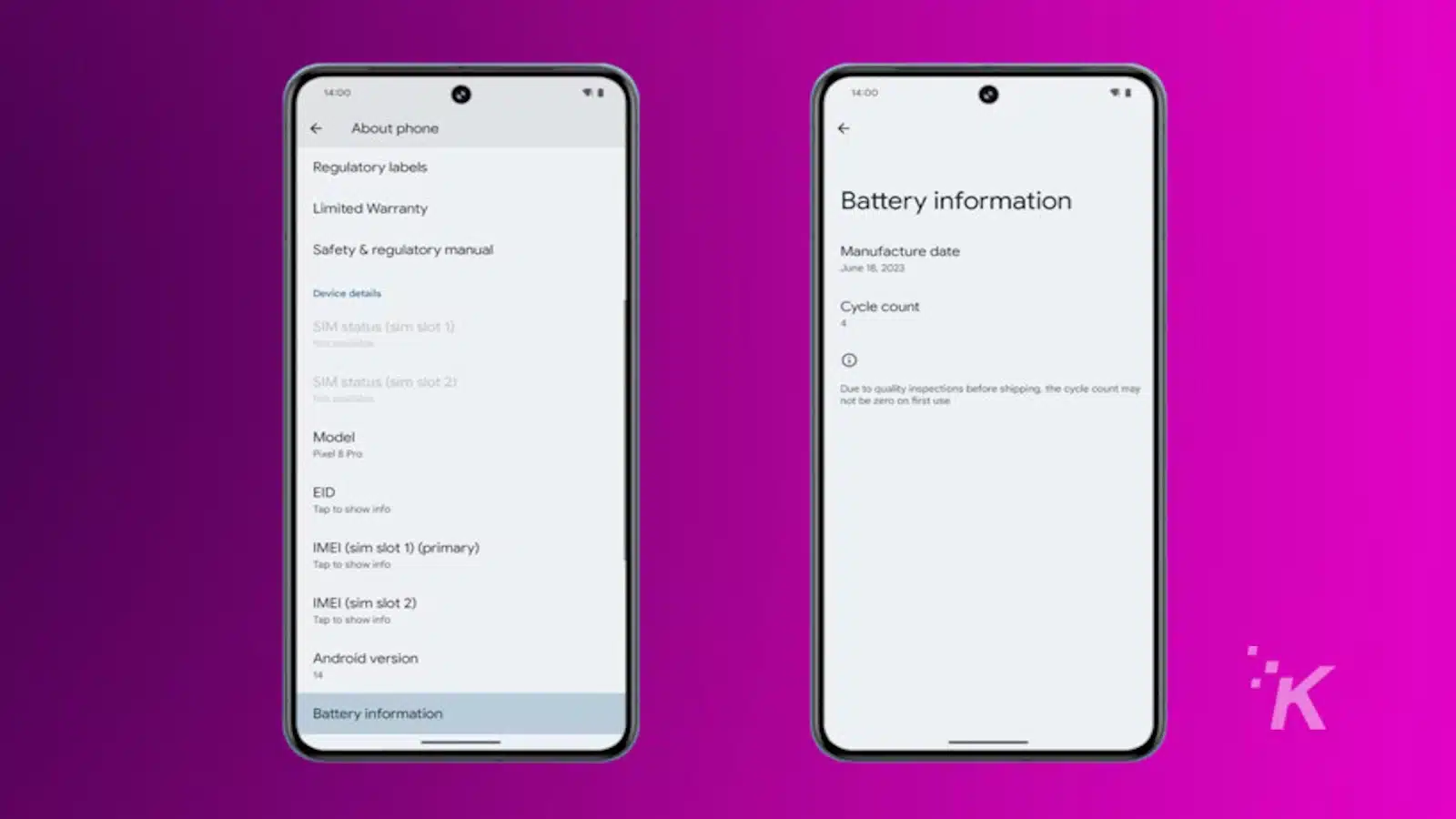 Your Android phone may soon show “Battery Health” in settings