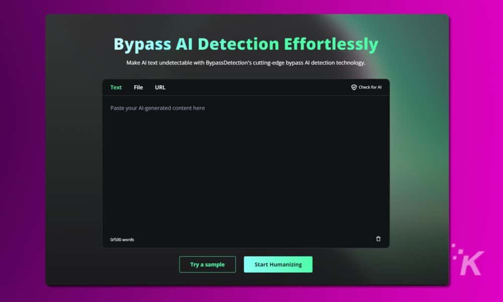 BypassDetection: Does this tool really bypass AI detectors?